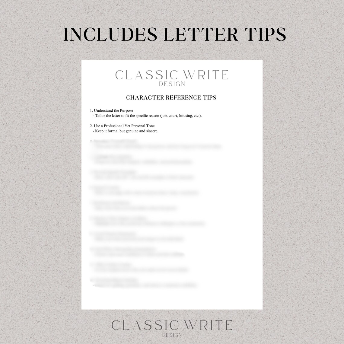 Character Reference Letter Template Google Docs Word Canva ...