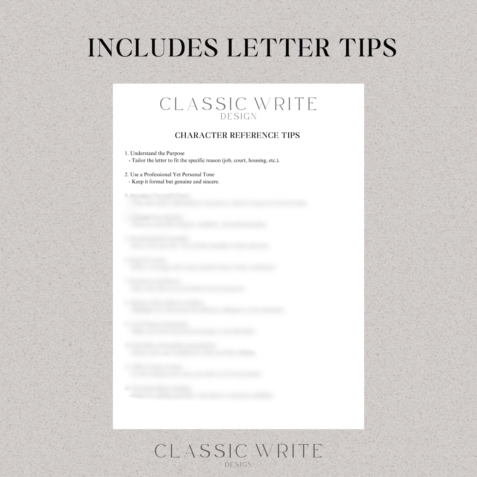 Character Reference Letter Template Google Docs Word Canva ...