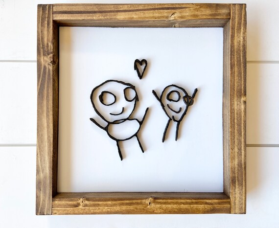 Custom Kids Drawing Sign kids Artwork Sign Child's | Etsy