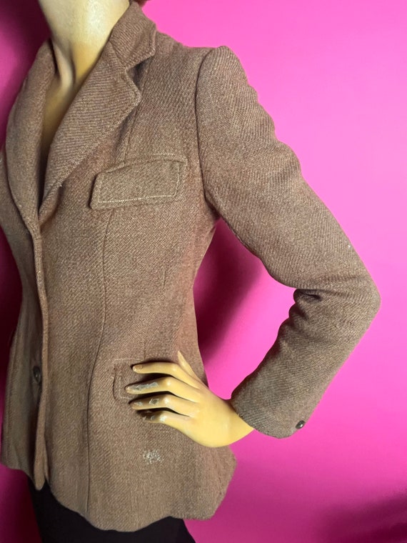 1940s Harris Tweed Hacking Jacket by Moseley, Longer … - Gem