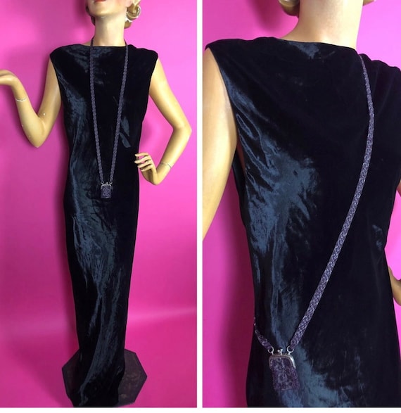 1800s Victorian Beaded Penny Coin Purse with Super Lo… - Gem