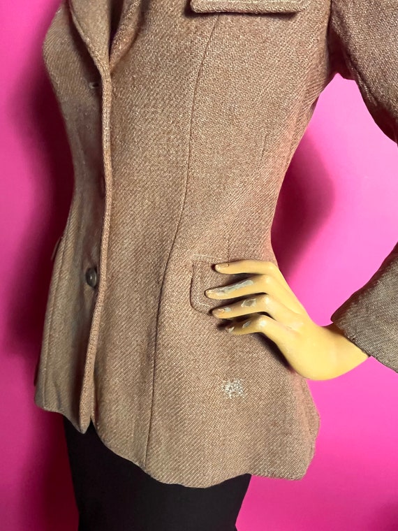 1940s Harris Tweed Hacking Jacket by Moseley, Longer … - Gem