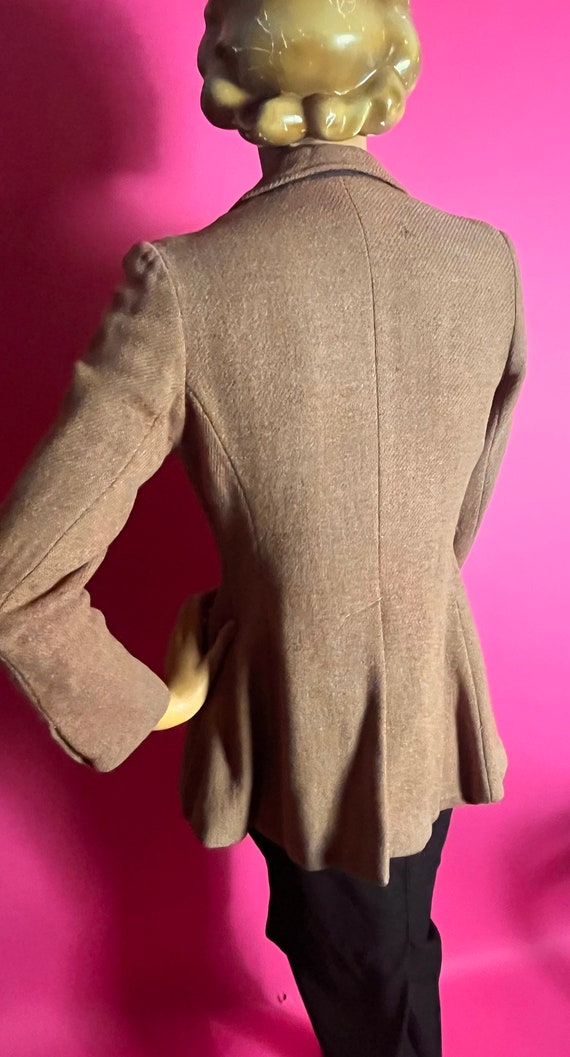 1940s Harris Tweed Hacking Jacket by Moseley, Longer … - Gem