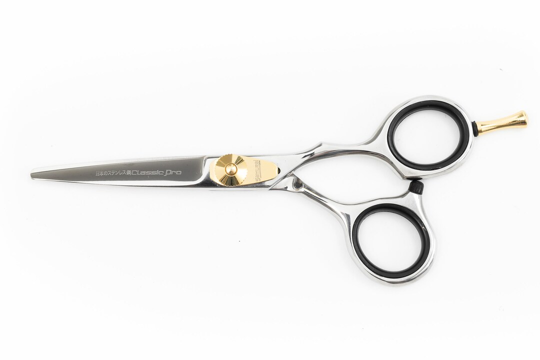 Samurai Classic Pro 5.0 Straight Scissor, Convex Edge Blades, 440c ...