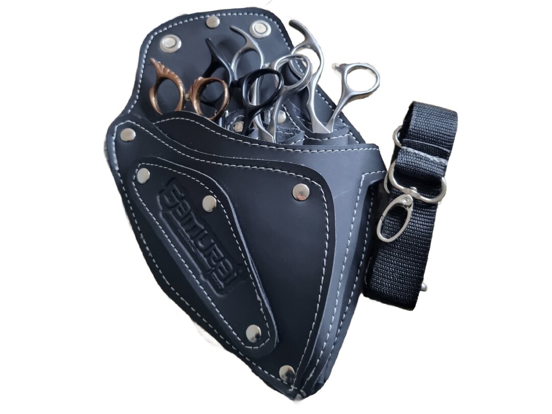 Samurai Scissor/shear Holster Black PU Leather - Etsy