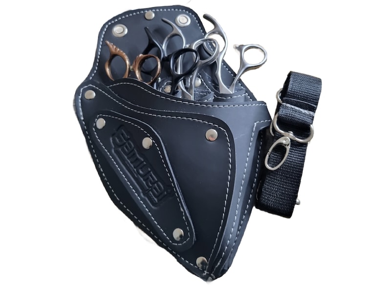 Samurai Scissor/shear Holster Black PU Leather - Etsy