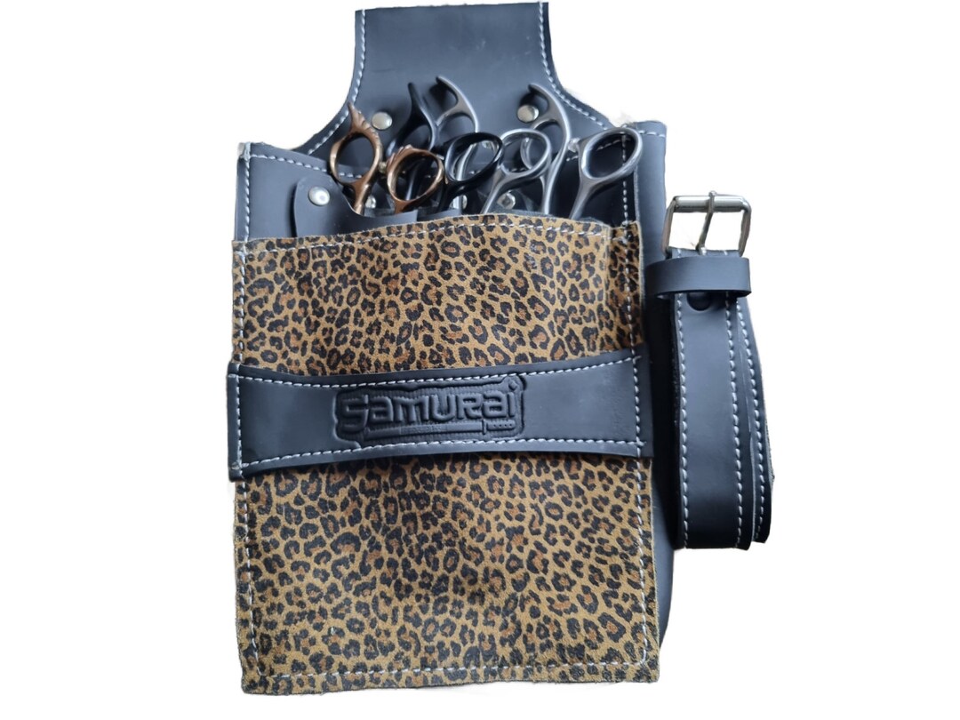 Samurai Scissor/shear Holster PU Leather Animal Print - Etsy