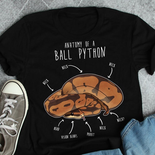 Funny Snake Shirt Women Tshirt Ball Python Lover Gift Funny - Etsy
