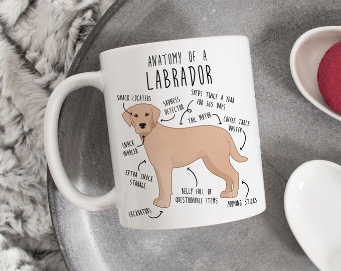 Black Labrador Retriever Coffee Mug Cute Black Lab Gift Dog - Etsy