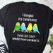 Parakeet Shirt Women Men Funny Budgie Lover Gift Cute Bird | Etsy