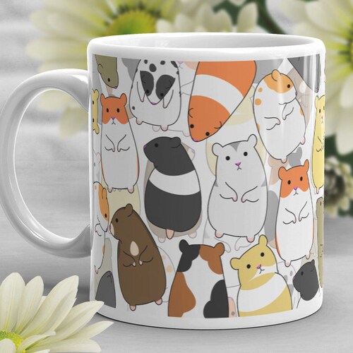 Hamster Coffee Mug Cute Hamster Gift Dwarf Hamster Lover - Etsy