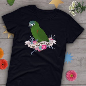 Hahn's Macaw Shirt, Women, Funny Parrot Lover Gift, Cute Bird T-shirt ...