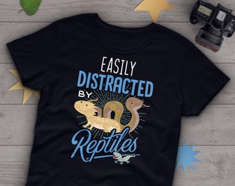 Funny Reptile Shirt Women Men Snake Lover Gift Leopard | Etsy