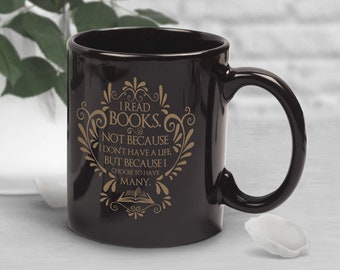 Book Lover Mug - Etsy
