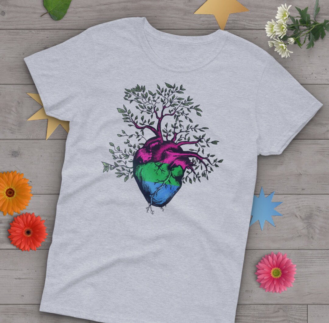 Polysexual Pride Shirt, Women Men, Poly Sexual Pride Gift, LGBT T-shirt ...