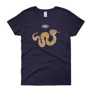 Ball Python Shirt, Women Men, Snake Tshirt, Snake Lover Gift, Funny ...