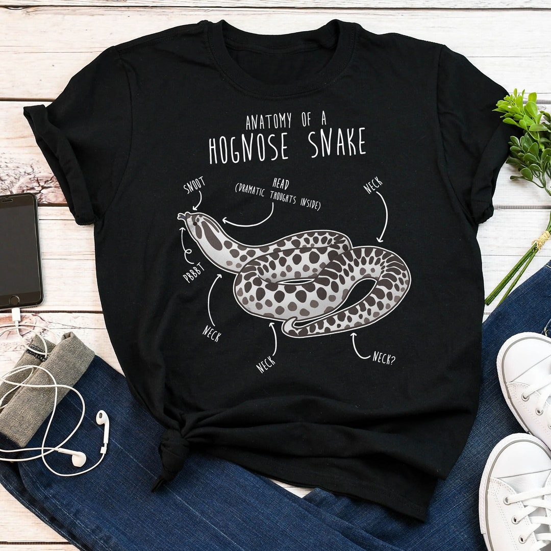 Arctic Hognose Snake Shirt, Women, Men, Funny Reptile Tshirt, Snake ...
