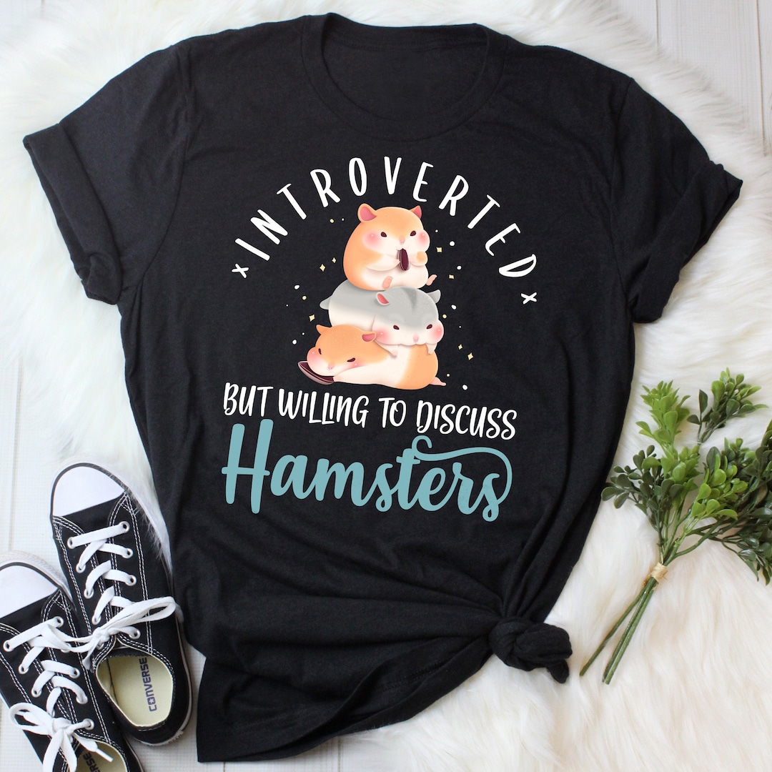 Funny Hamster Shirt, Men Women, Hamster Lover Gift, Cute Rodent T-shirt ...