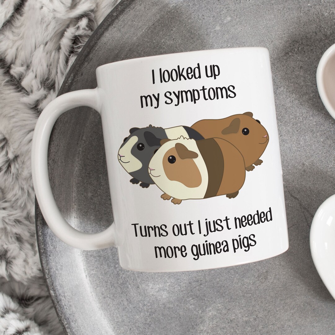 Guinea Pig Coffee Mug, Funny Guinea Pig Lover Gift, Cavy Cup, Gift for ...