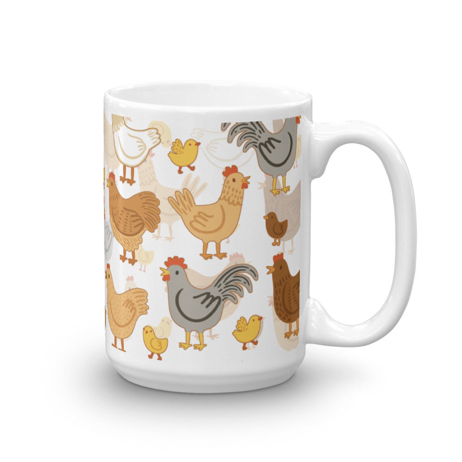 Chicken Coffee Mug Cute Chicken Gift Chicken Lover Funny - Etsy Australia