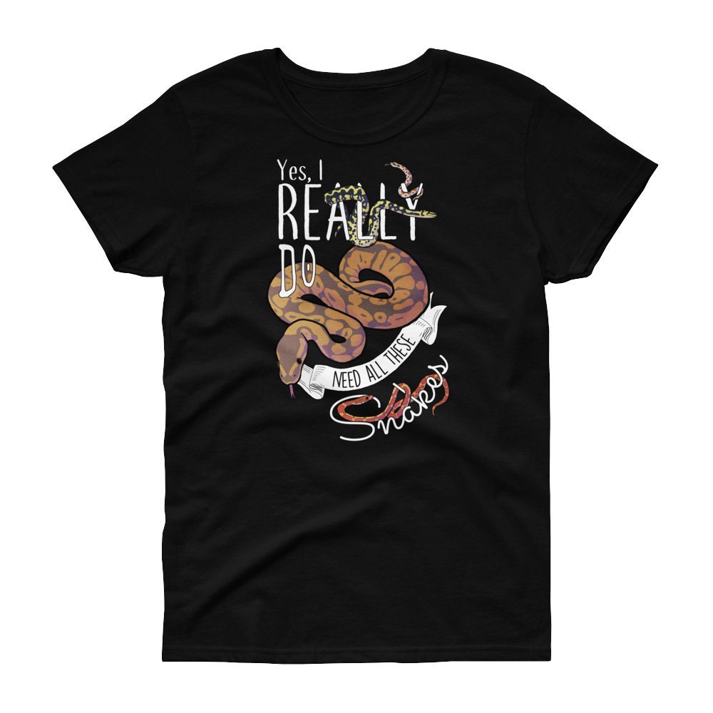 Funny Snake Shirt Women Tshirt Ball Python Lover Gift Funny | Etsy