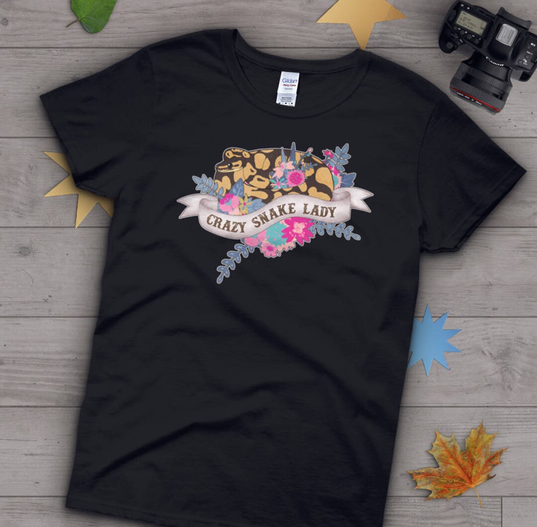 Ball Python Shirt, Women, Snake Tshirt, Snake Lover Gift, Funny Reptile ...