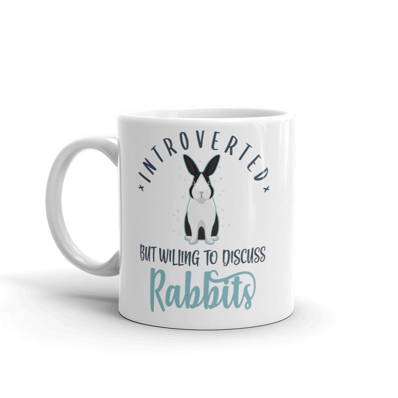 Funny Rabbit Coffee Mug Cute Bunny Gift Pet Rabbit Lover - Etsy
