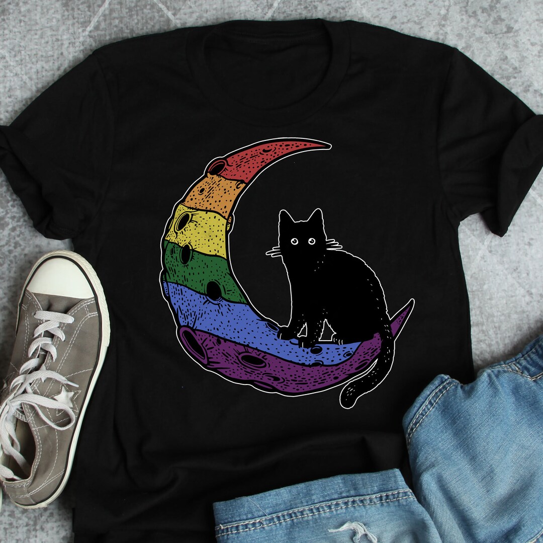 Rainbow Gay Pride Shirt, Rainbow Flag Pride Gift, LGBT T-shirt, Pride ...
