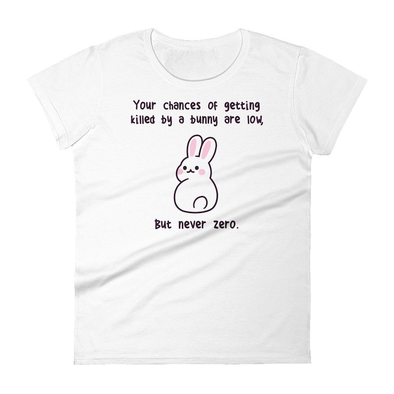 Rabbit Shirt, Women Men, Funny Rabbit Lover Gift, Cute Bunny T-shirt ...