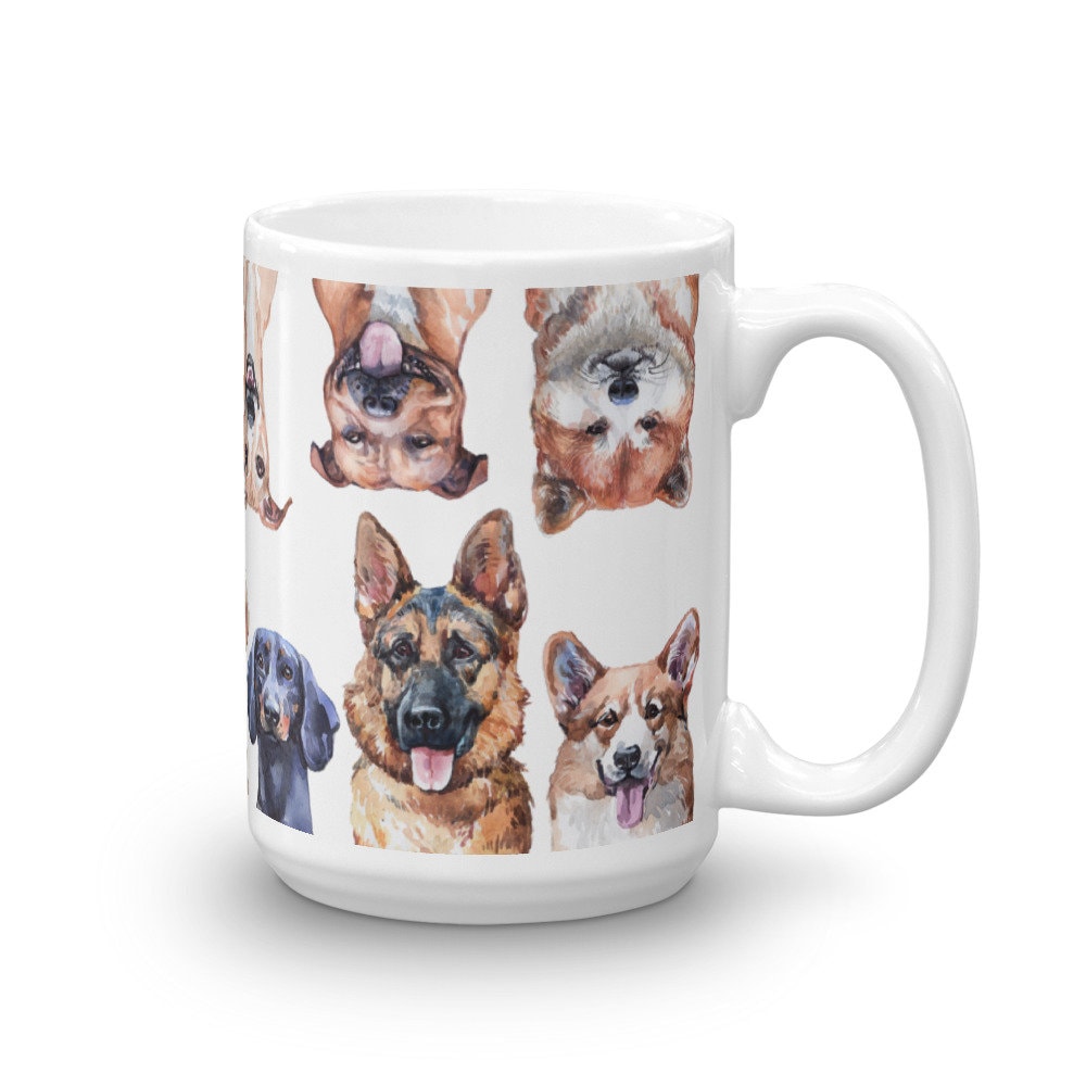Funny Dog Coffee Mug Cute Dog Gift Dog Lover Gift for Her | Etsy