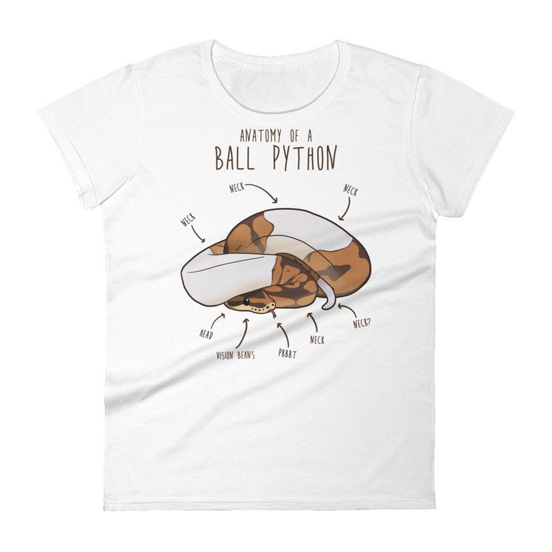 Funny Piebald Ball Python Shirt Women Men Reptile Tshirt - Etsy