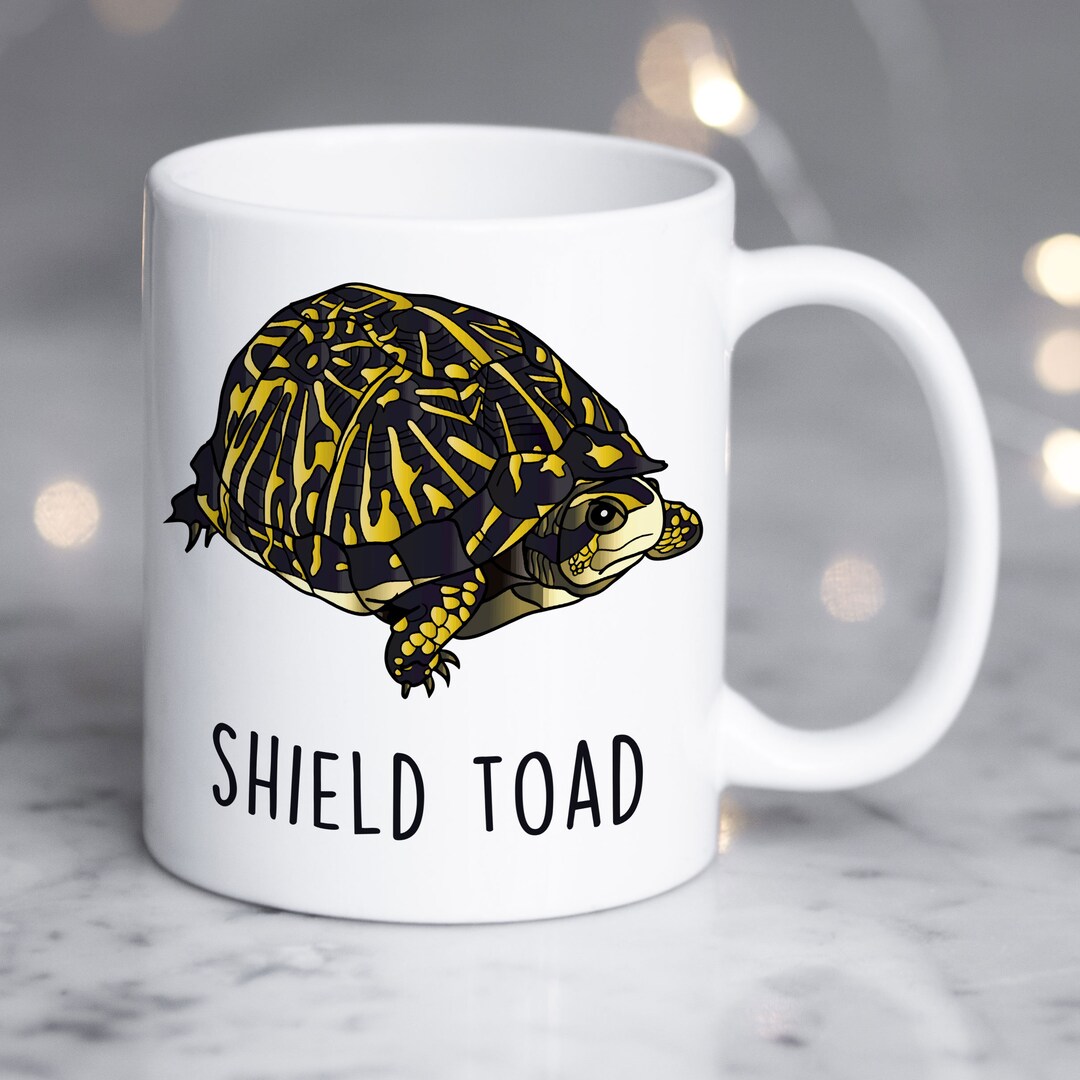 Turtle Coffee Mug, Cute Reptile Lover Gift, Funny Pet Tortoise Mug, Box ...