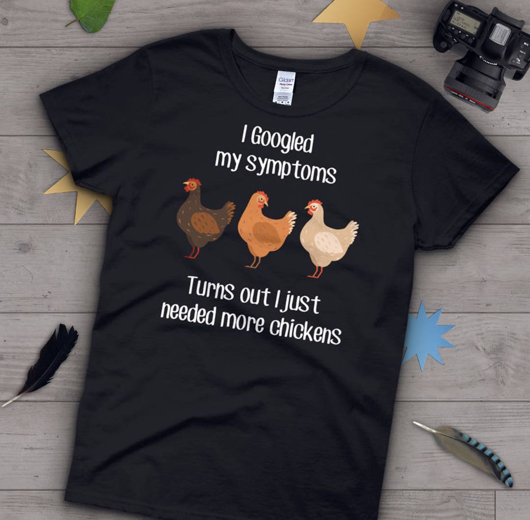 Funny Chicken Shirt, Women Men, Chicken Lover Gift, Cute Bird T-shirt ...