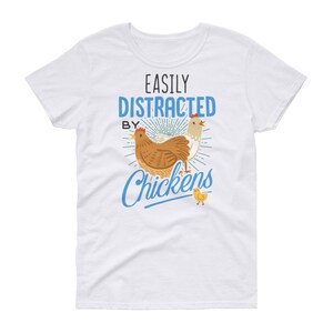 Funny Chicken Shirt, Women Men, Chicken Lover Gift, Cute Bird T-shirt ...