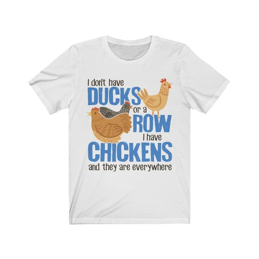 Funny Chicken Shirt, Women Men, Chicken Lover Gift, Cute Bird T-shirt ...