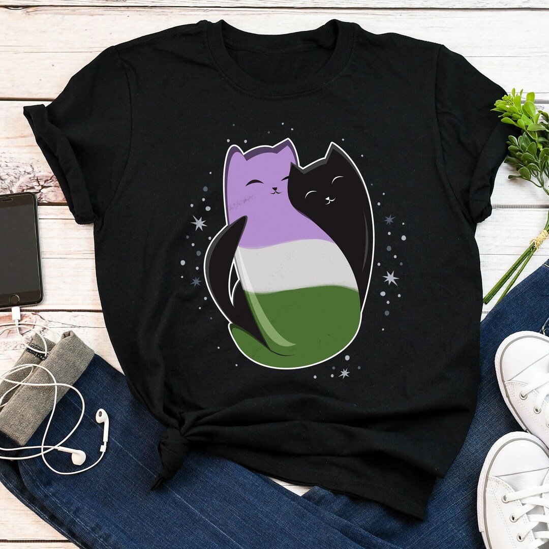 Genderqueer Pride Shirt, Pride Flag Gift, LGBT T-shirt, Gay Pride Tee ...