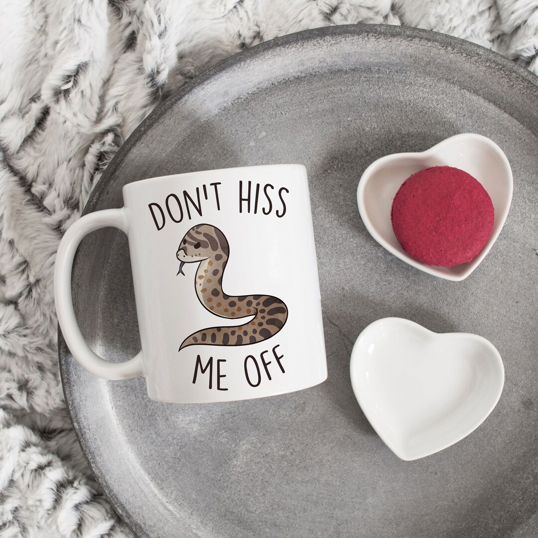 Taza de café Hognose Snake, lindo regalo amante de las serpientes, taza ...