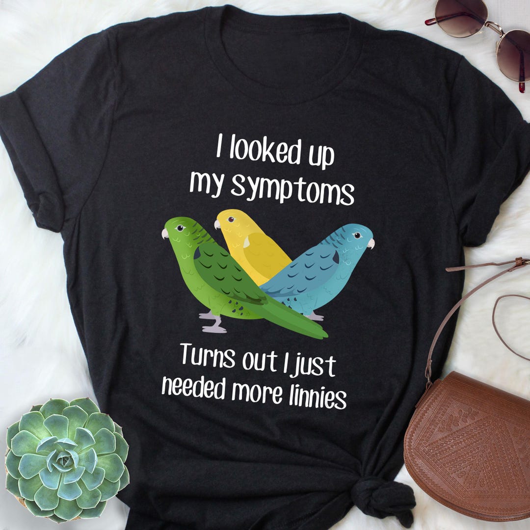 Lineolated Parakeet Shirt, Green Turquoise Lutino Linnie, Women, Men ...