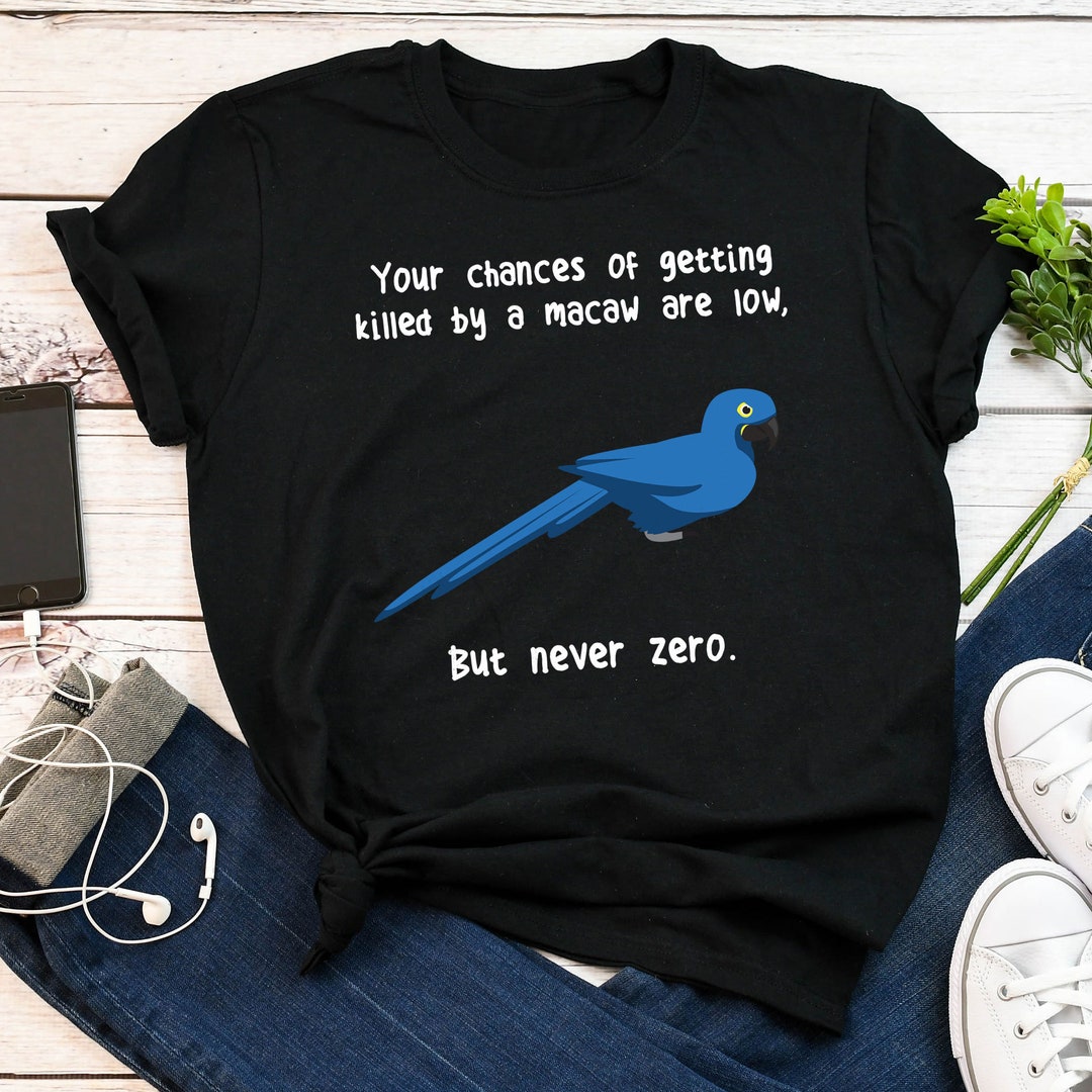 Hyacinth Macaw Shirt, Women, Men, Funny Parrot Lover Gift, Cute Pet ...