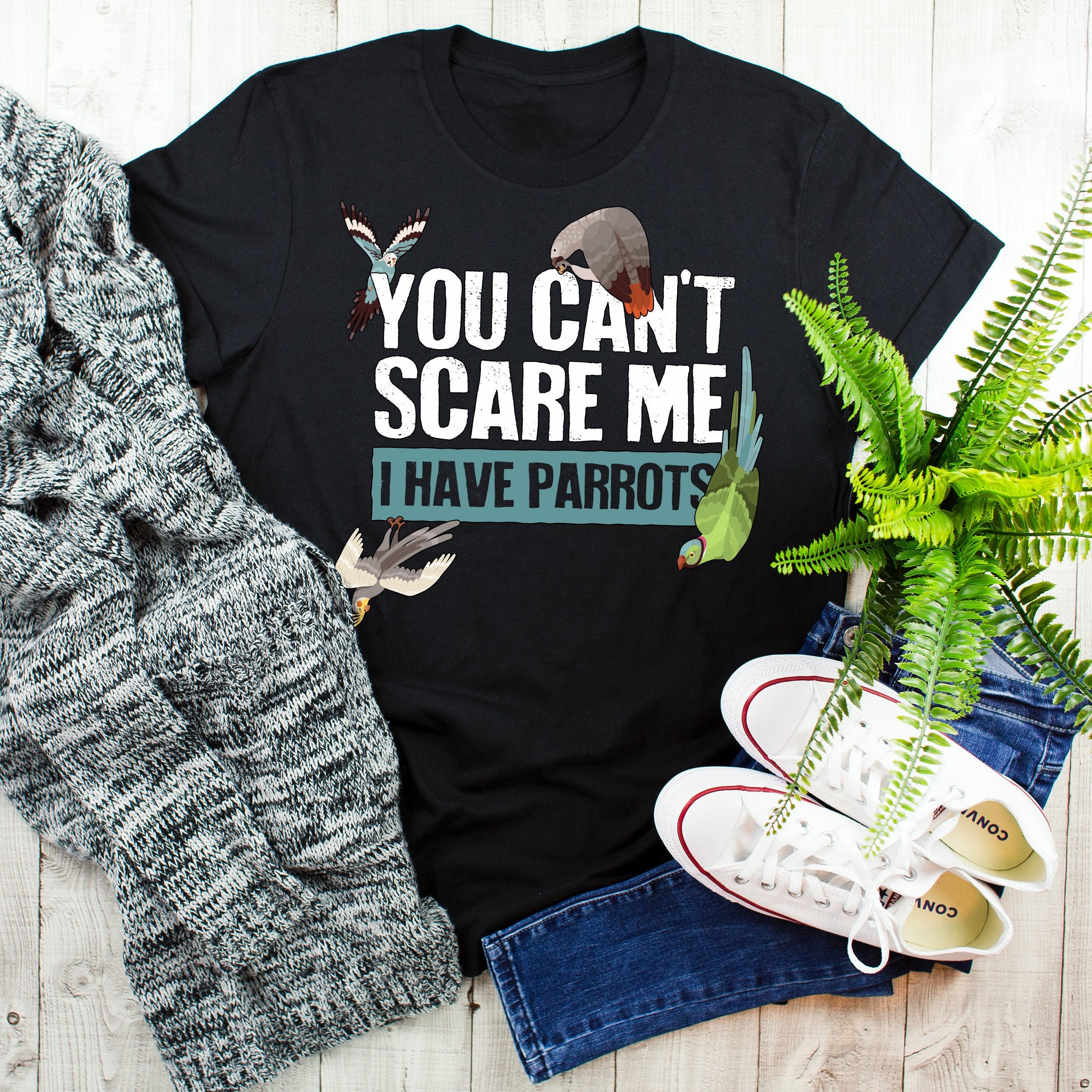 Funny Parrot Shirt Women Men Parrot Lover Gift Cute Bird | Etsy