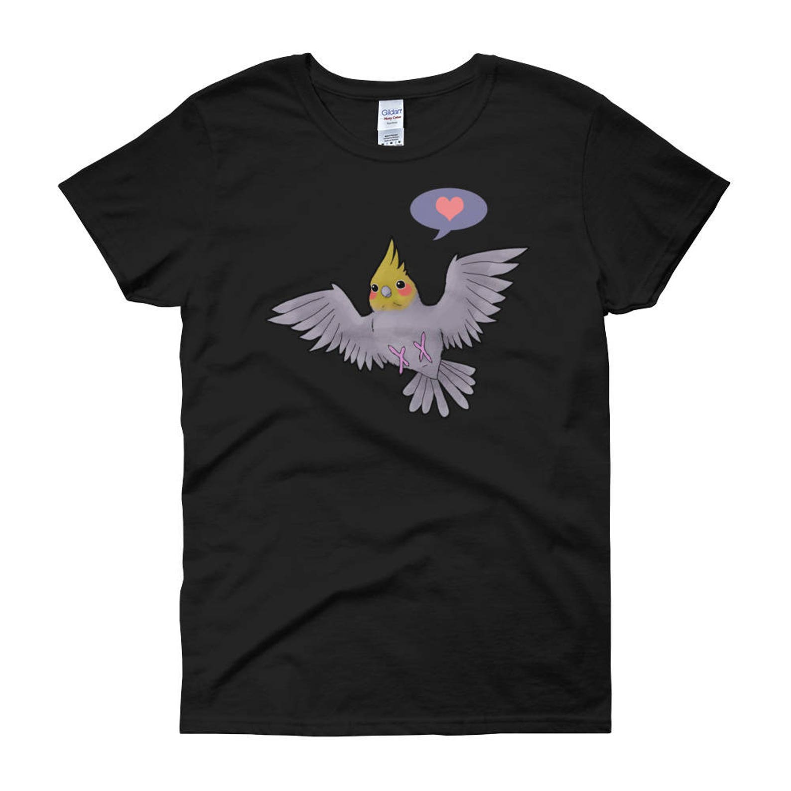 Custom Cockatiel Shirt Women Men Parrot Lover Gift Cute - Etsy