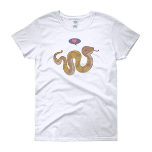 Ball Python Shirt, Women Men, Snake Tshirt, Snake Lover Gift, Funny ...