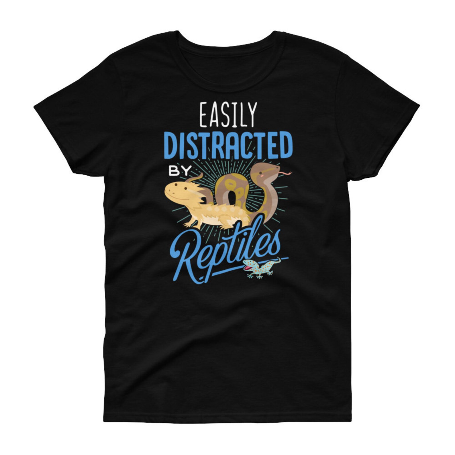 Funny Reptile Shirt, Women Men, Bearded Dragon Lover Gift, Ball Python ...