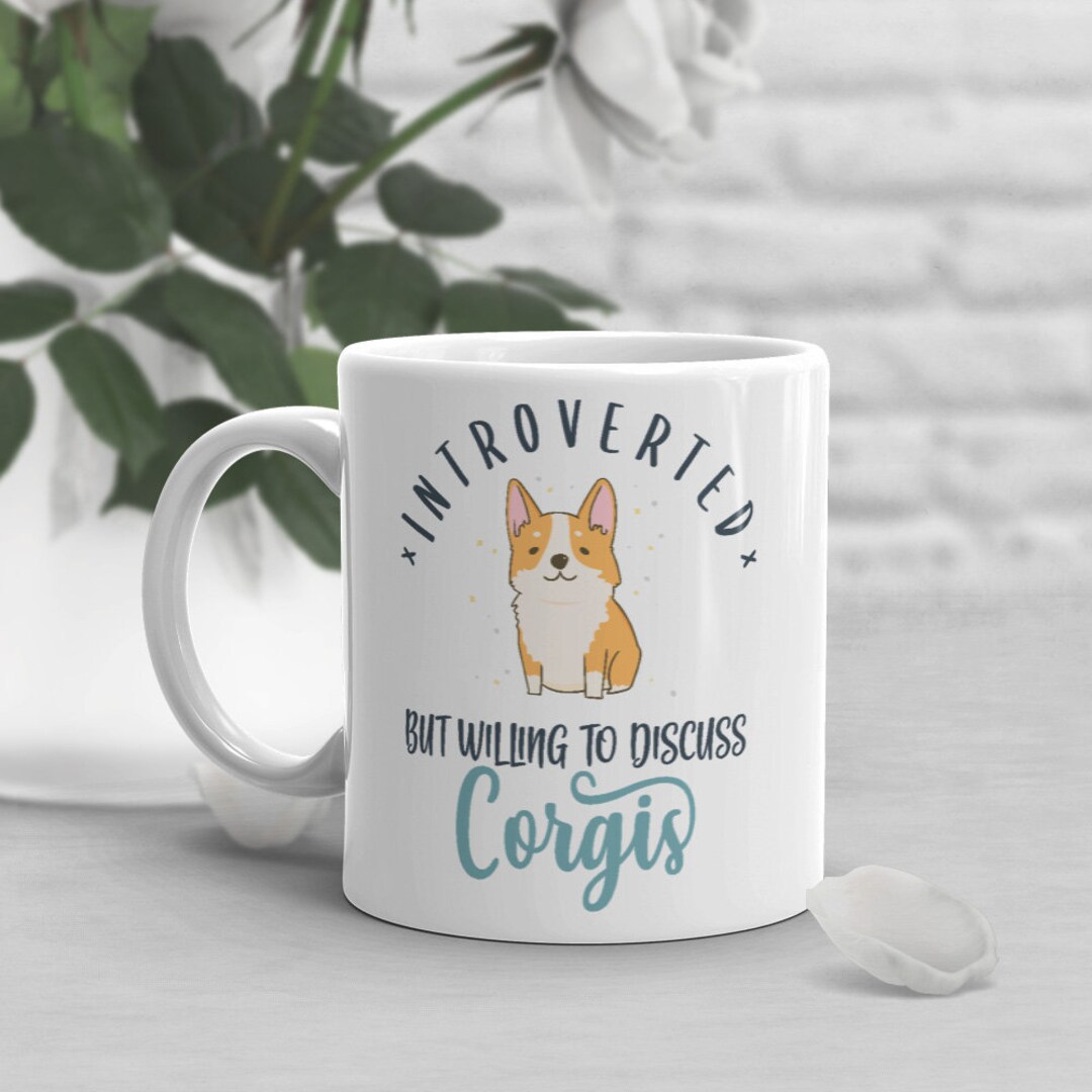 Funny Corgi Coffee Mug, Cute Corgi Gift, Pet Dog Lover, Gift for Her ...