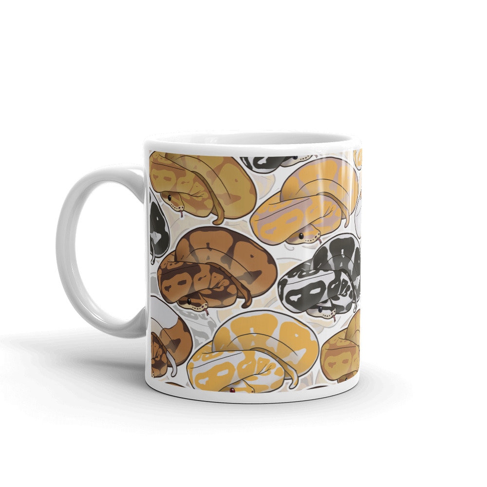 Ball Python Coffee Mug Cute Snake Lover Gift Funny Reptile - Etsy