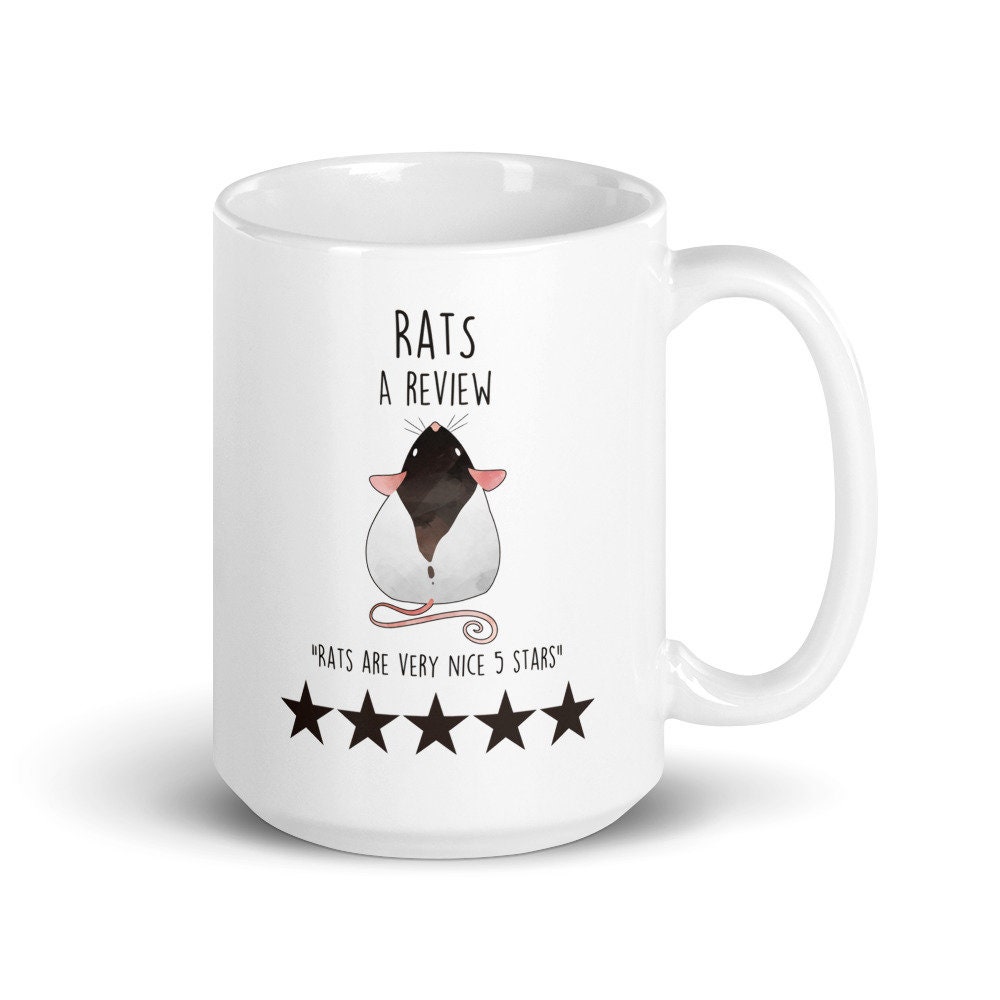Rat Coffee Mug, Cute Rat Gift, Rat Lover, Funny Rat Cup, Gift for Her ...