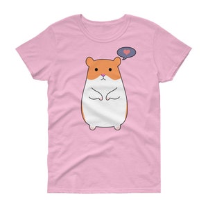 Hamster Shirt, Men Women, Hamster Lover Gift, Cute Rodent T-shirt ...