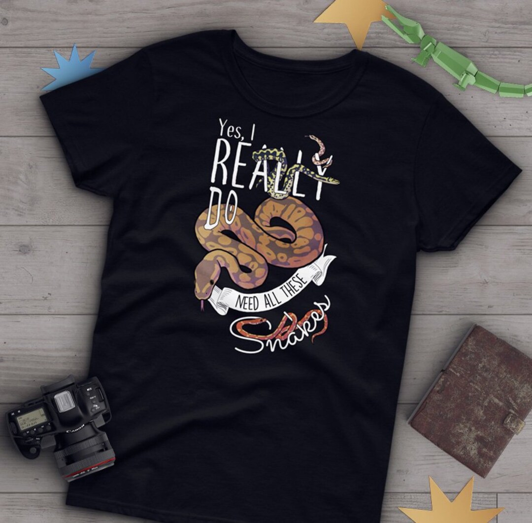 Funny Snake Shirt, Women Tshirt, Ball Python Lover Gift, Funny Reptile ...