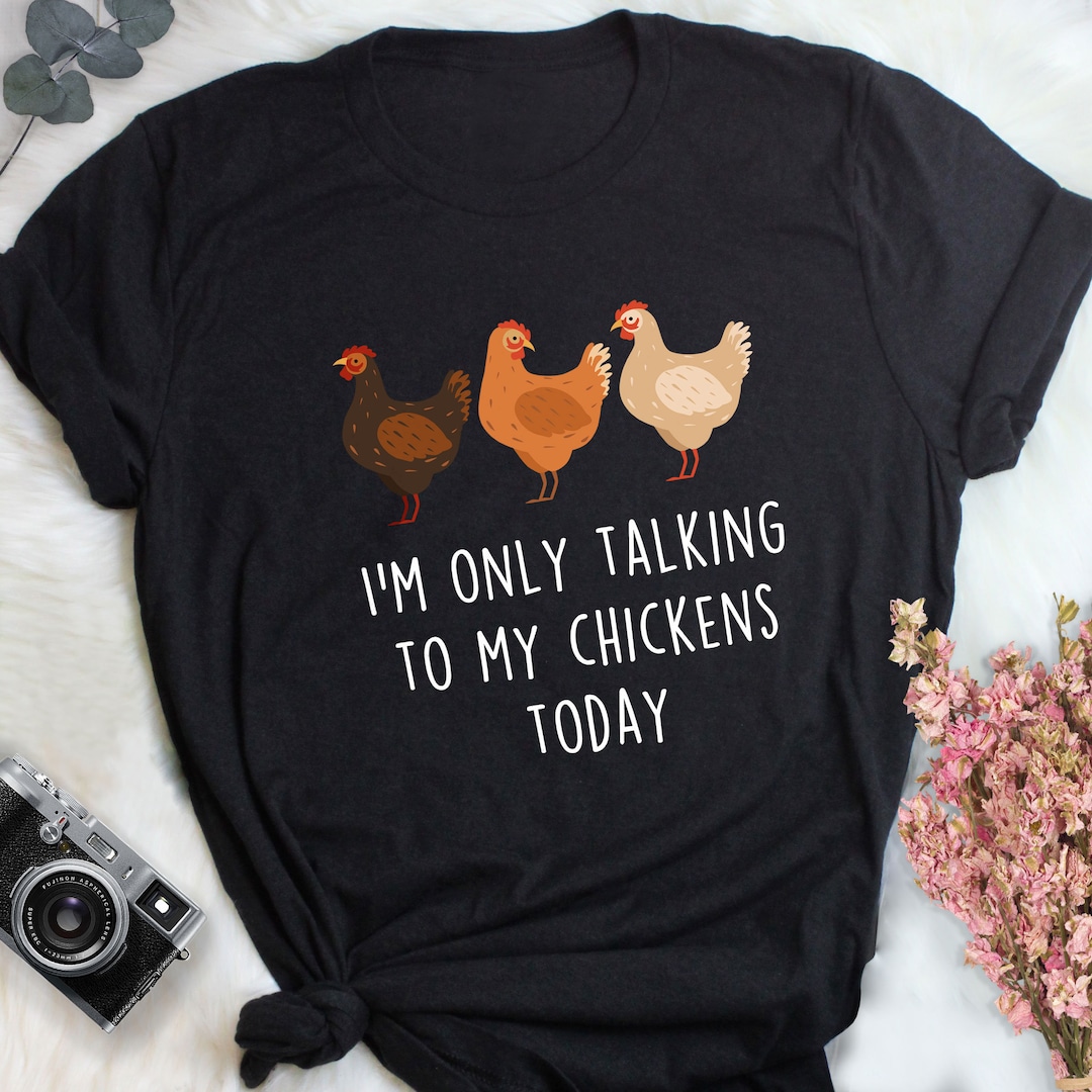 Chicken Shirt, Women, Men, Funny Chicken Lover Gift, Cute Bird T-shirt ...