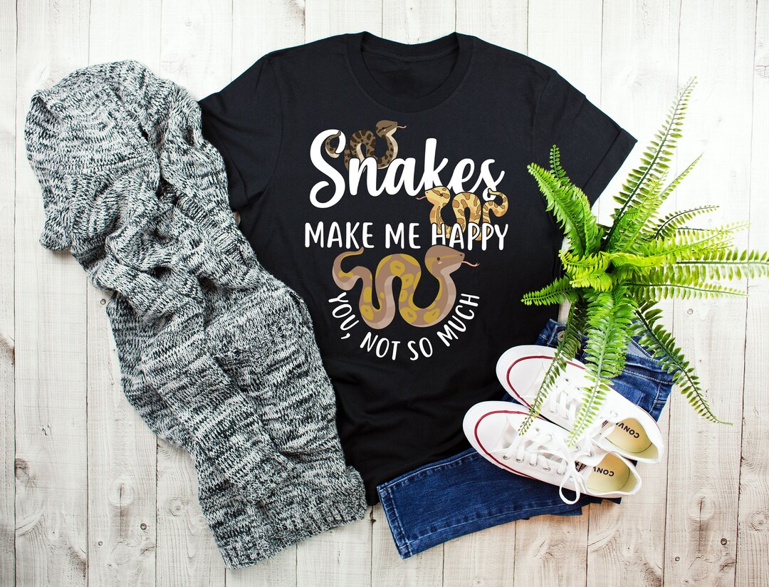 Snake Shirt, Women Men Tshirt, Ball Python Lover Gift, Funny Reptile T ...